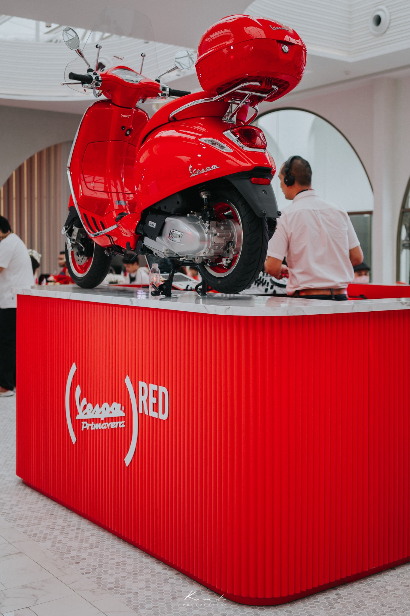 VESPA PRIMAVERA RED | KANT