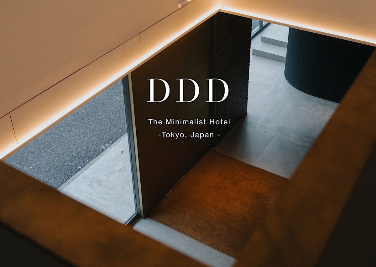 DDD HOTEL, Tokyo Japan | KANT