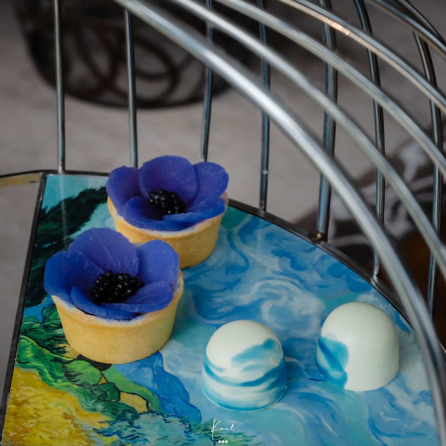 ttb Van Gogh Afternoon tea set. The St. Regis Bangkok | KANT